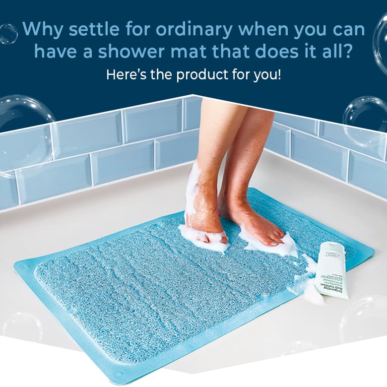 Shower safety mat store