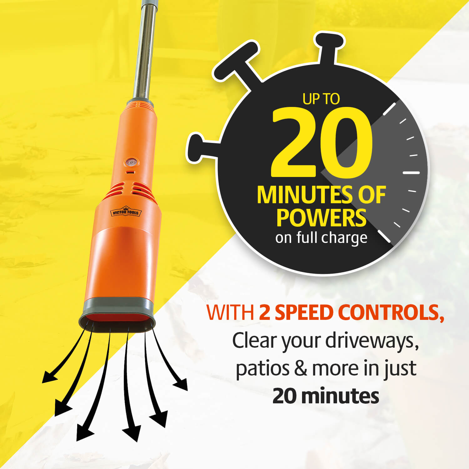 Turbo Air Broom | Coopers Of Stortford