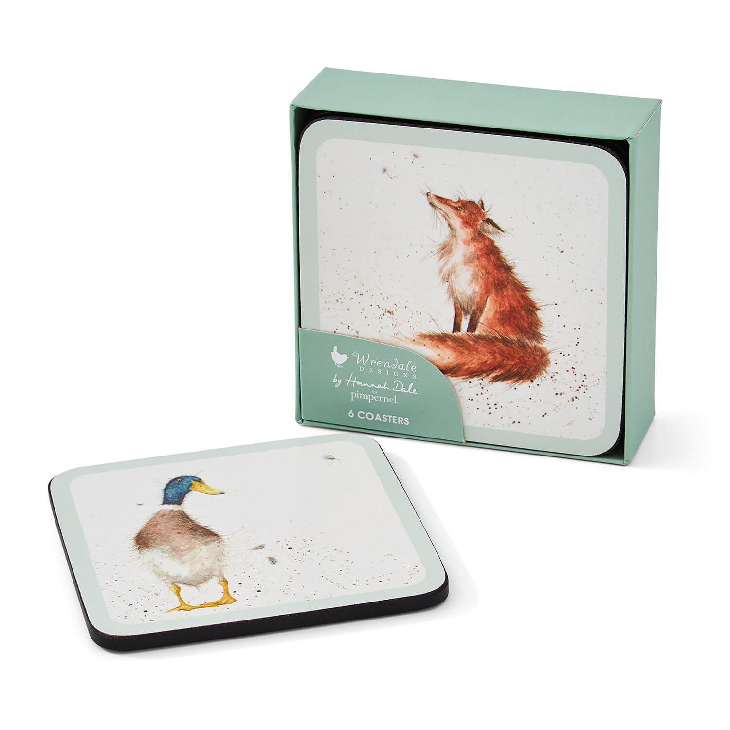 Wrendale Designs Set Of 6 Coasters | Coopers Of Stortford