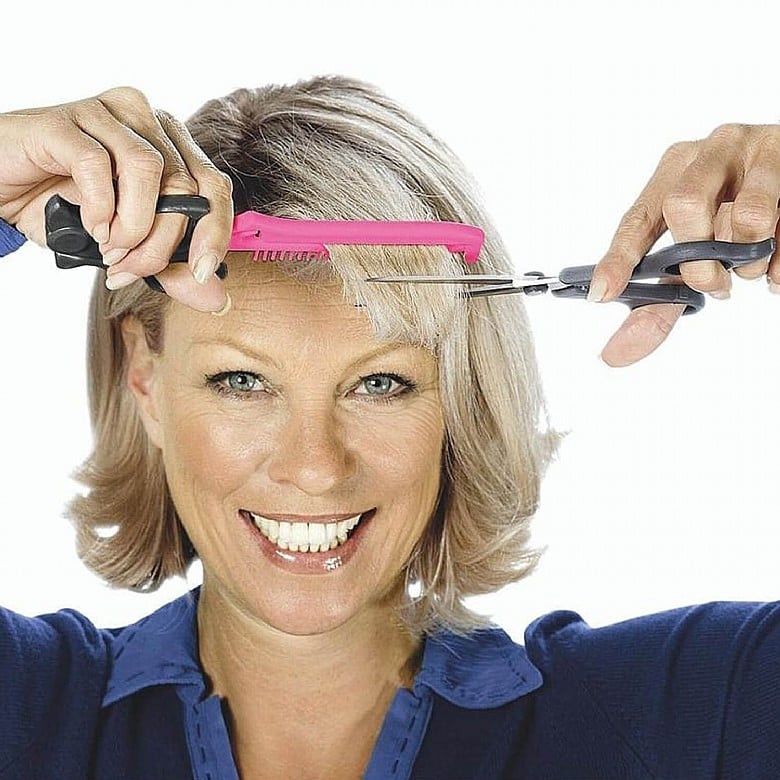 Easy Grip Fringe Trimmer with Scissors