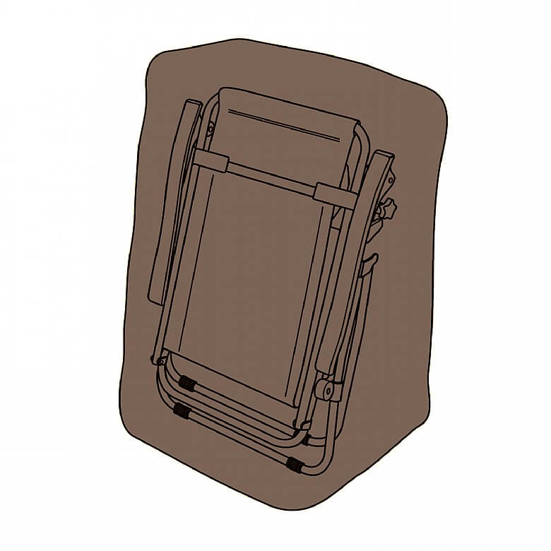 Stacking Chair Cover Mocha | Coopers Of Stortford