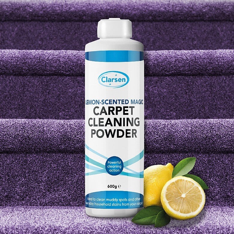 Carpet Powder: cleans & deodorises your carpet.