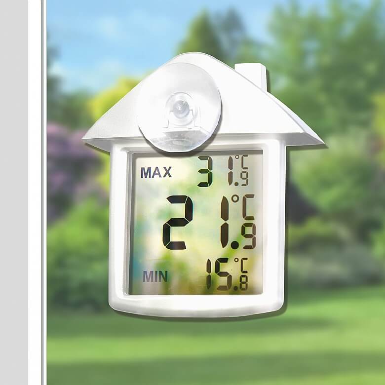 Digital Window Thermometer