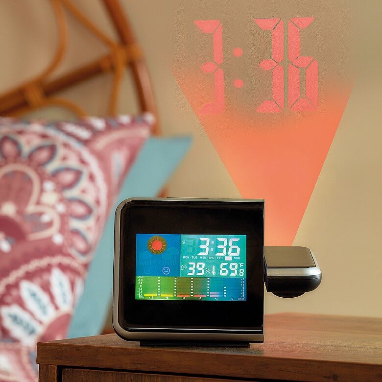 Weather Projection Clock