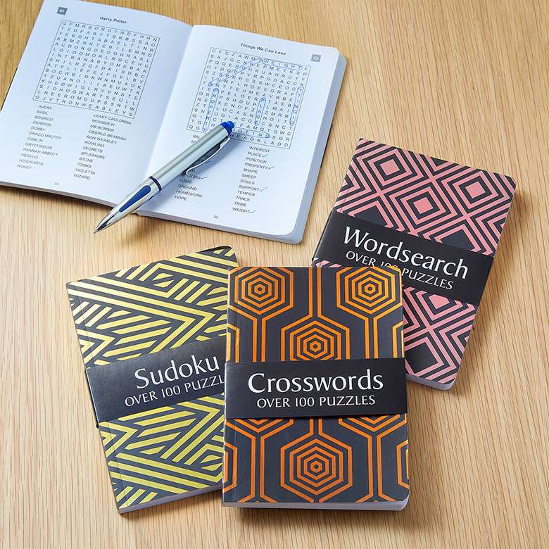 Set of 3 Assorted Puzzle Books | Coopers Of Stortford
