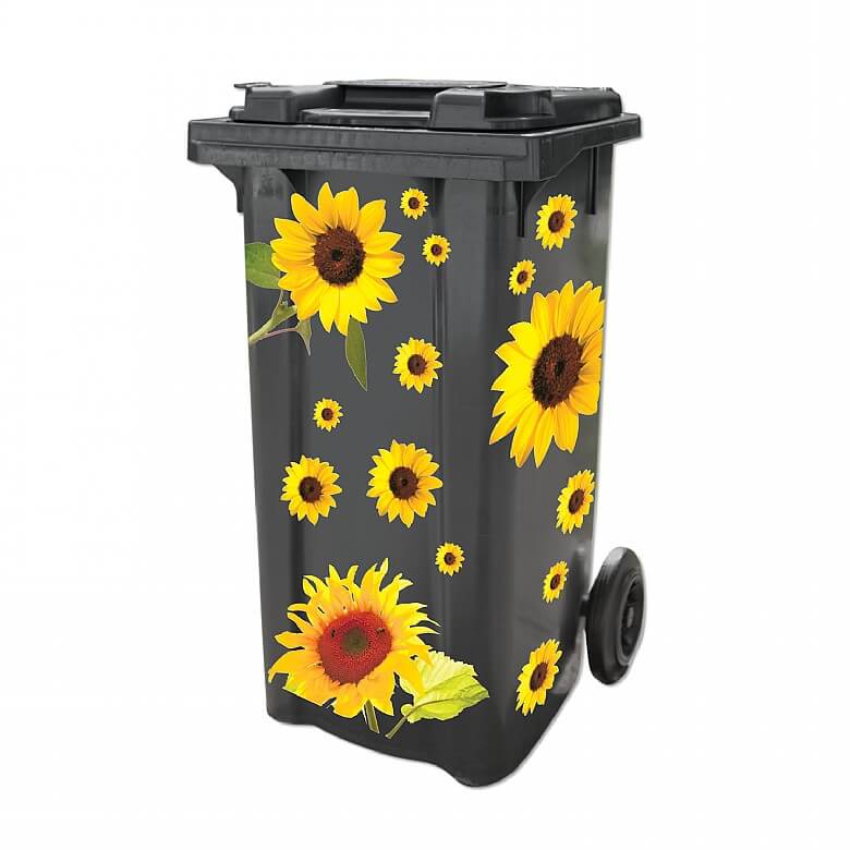 Wheelie bin stickers store