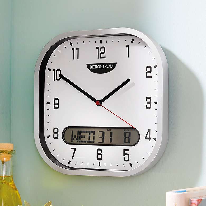 Square Clock with Date | Coopers Of Stortford