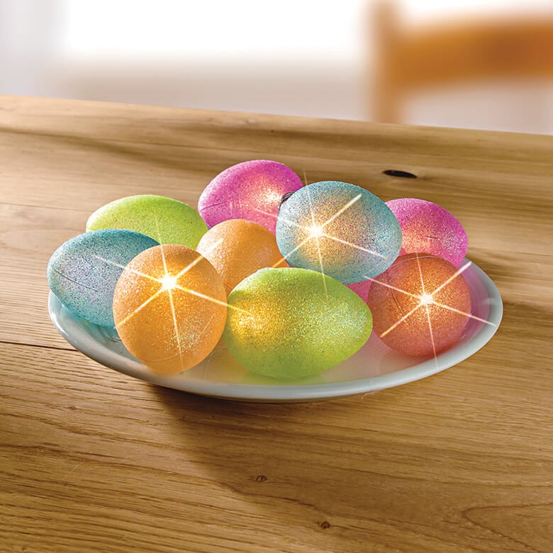 LED Egg String Lights | Coopers Of Stortford