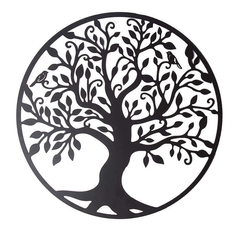 Tree Of Life Art Black And White