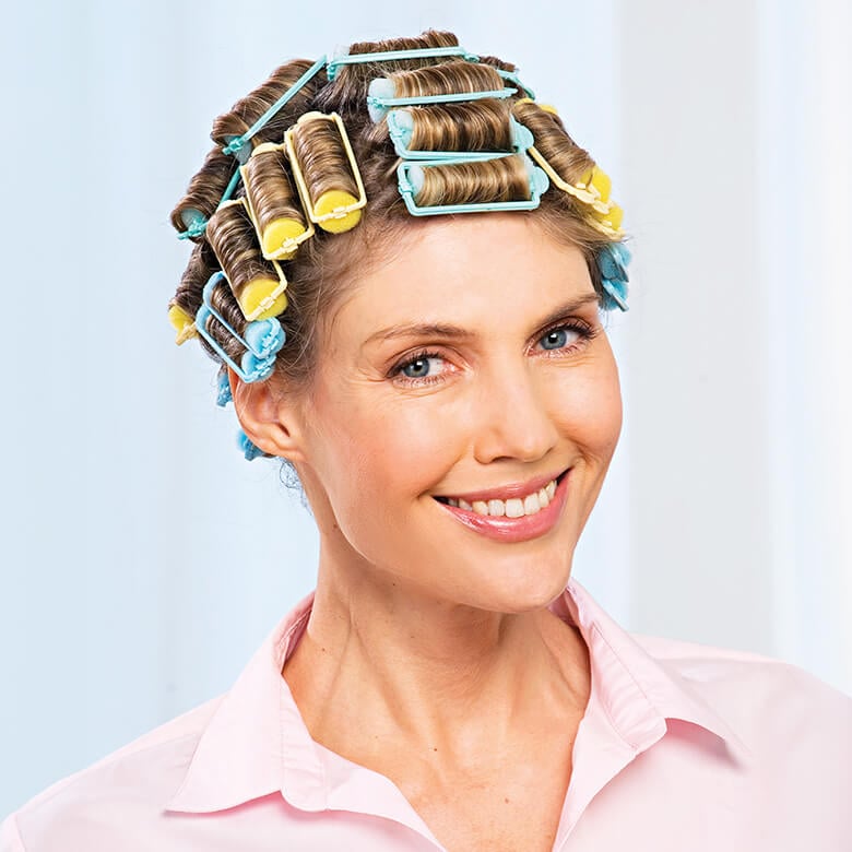 Easy hair rollers store
