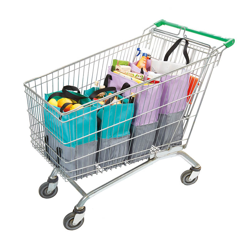 Shopping trolley bags store