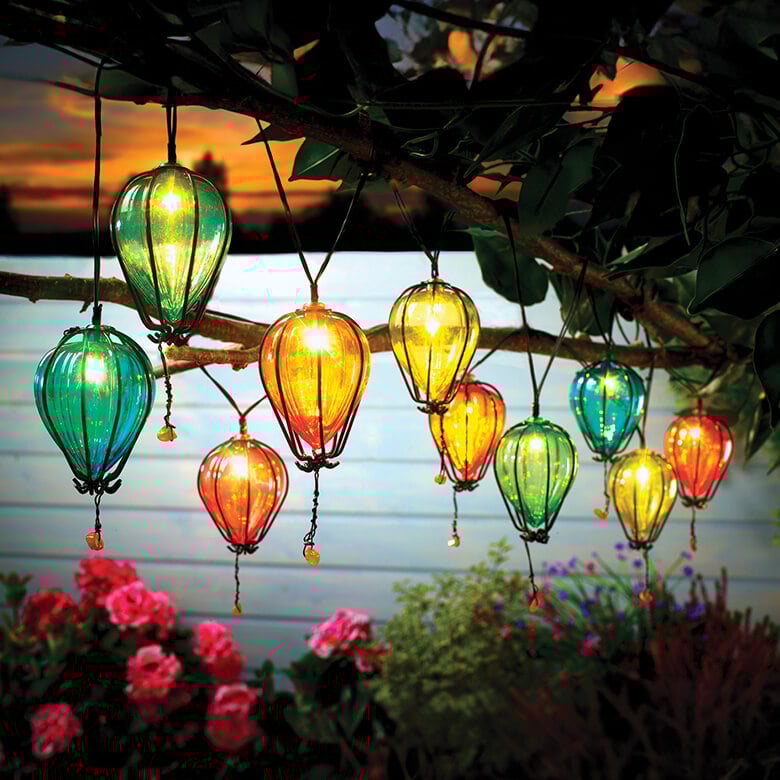 Solar Balloon String Lights | Coopers Of Stortford