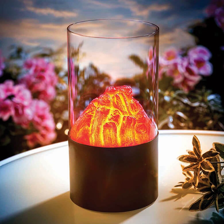 Flame-Effect Light-Up Lantern | Coopers Of Stortford