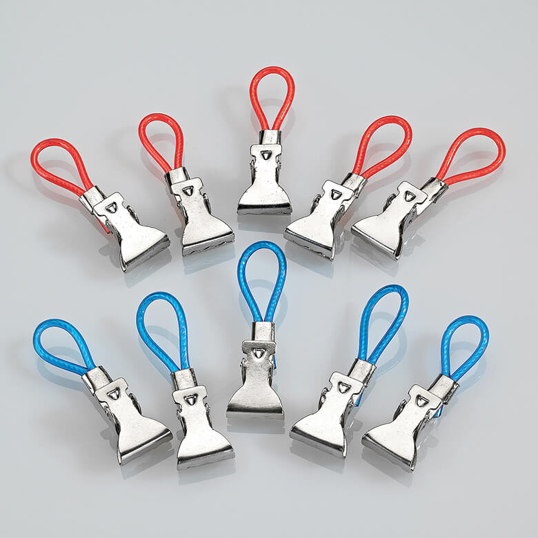 Set of 10 Towel Clips | Coopers Of Stortford