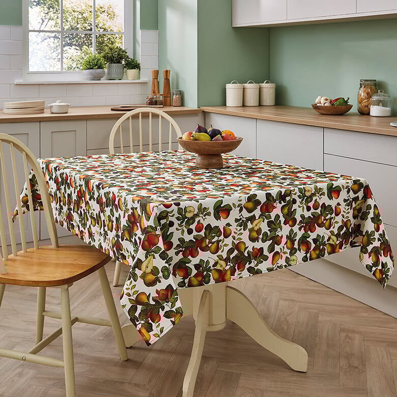 Autumn Fruits Tablecloth L175 xW135cm | Coopers Of Stortford
