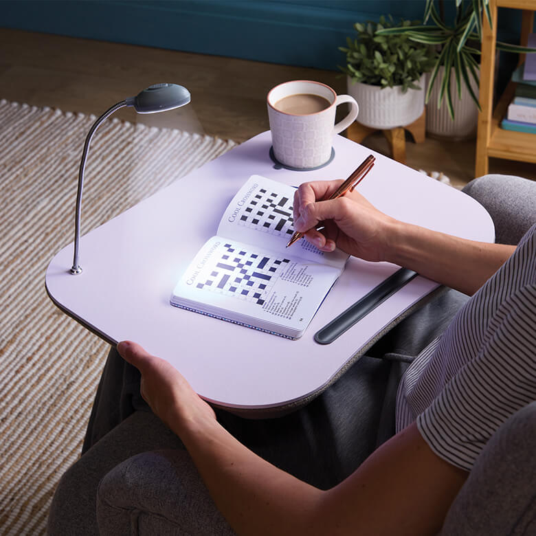 Lap Desk with Light Coopers Of Stortford