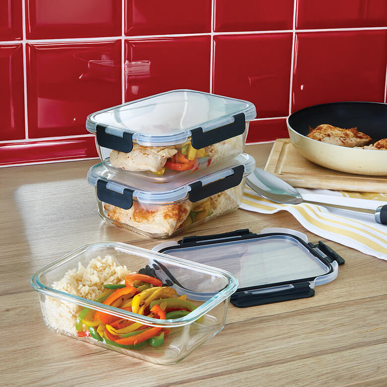 Inside Outside Glass Containers