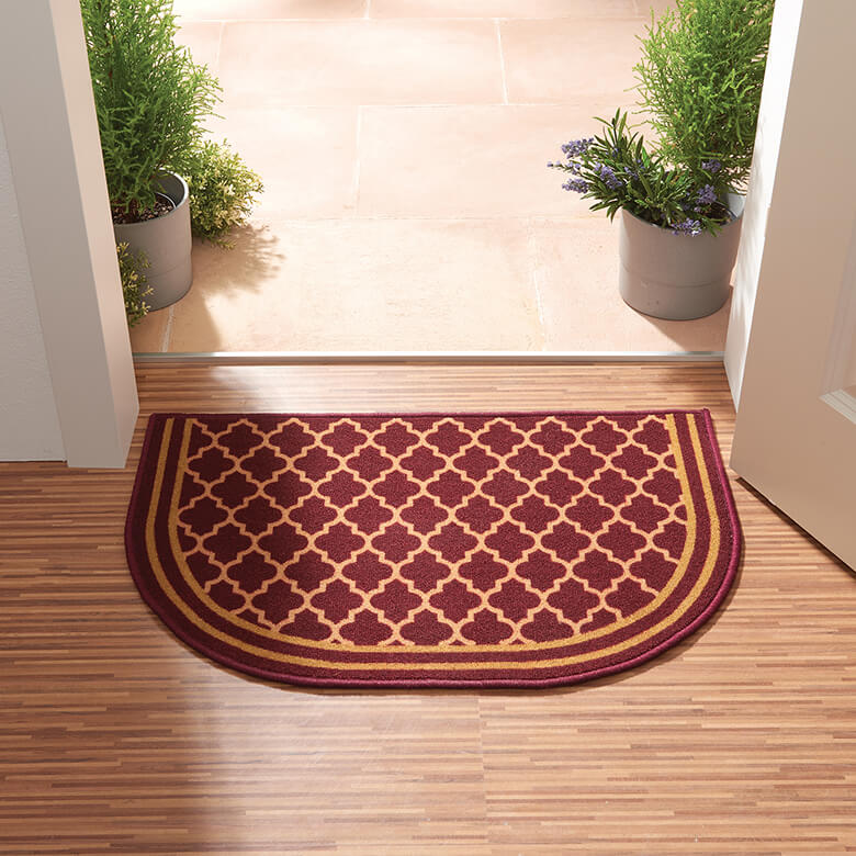 Half Moon Pattern Rug | Coopers Of Stortford