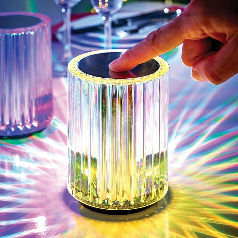 Colour Changing Crystal Touch Lamp Buy 1 Get 1 Free Coopers Of Stortford