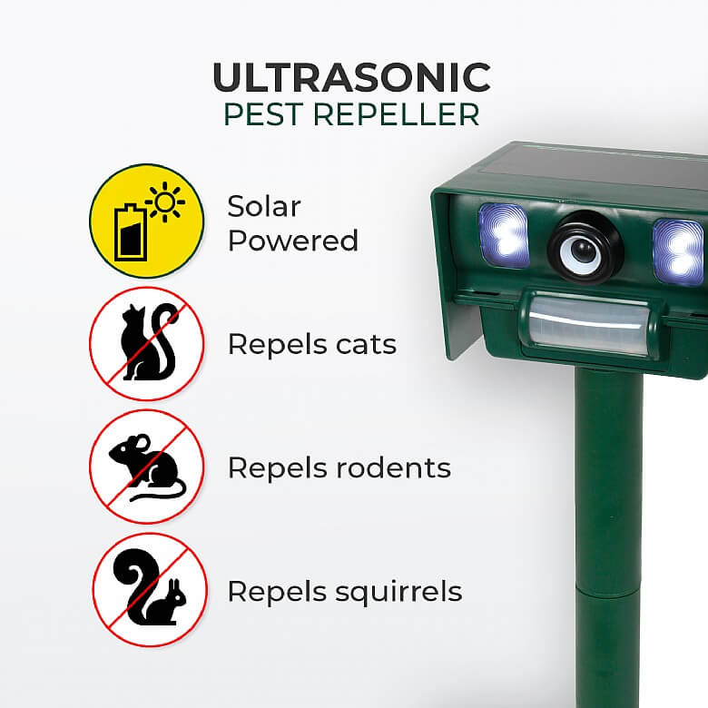Ultrasonic Pest Repeller Solar
