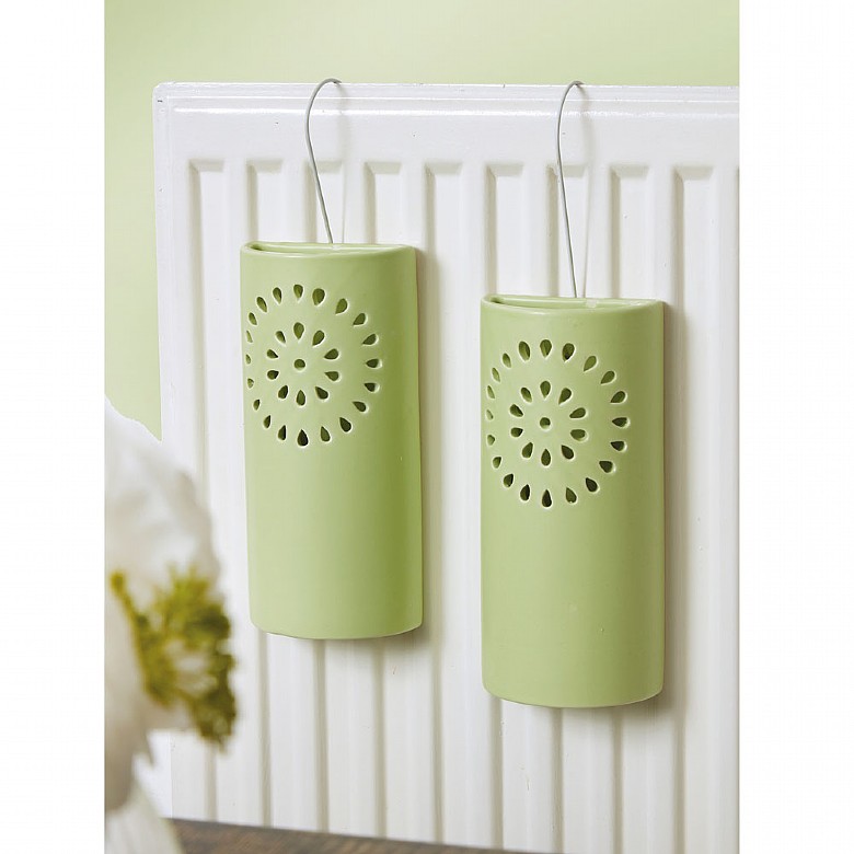 Set of 2 Ceramic Humidifiers