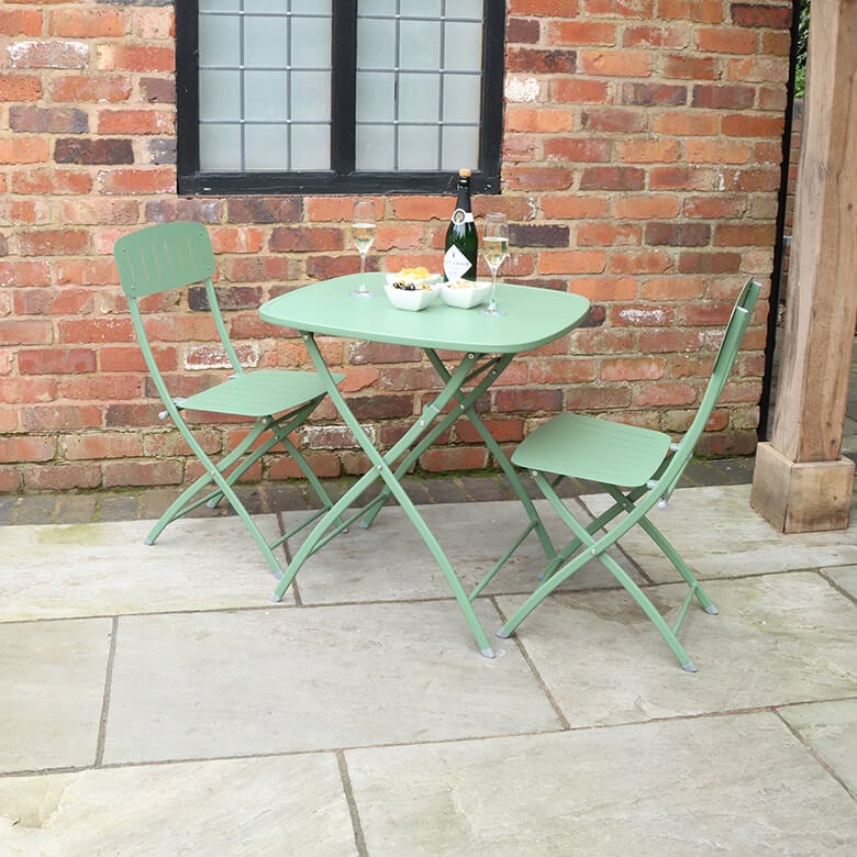 3 piece folding bistro set store
