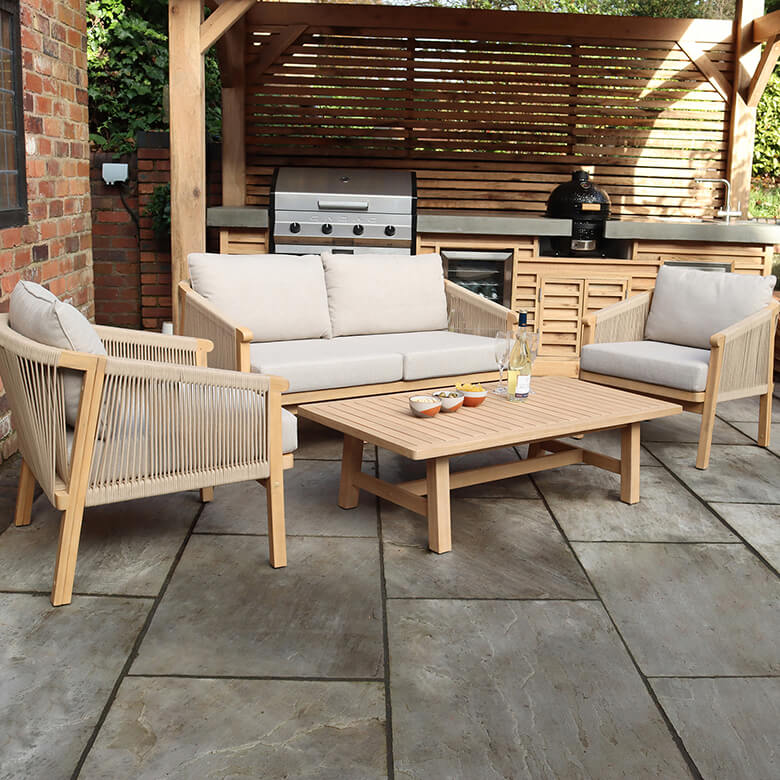 Roma 4 Seater Lounge Set Coopers Of Stortford