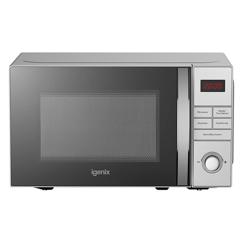 Igenix 20 Litre 800W Digital Microwave - Stainless Steel | Coopers Of ... Igenix 20 Litre 800W Digital Microwave - Stainless Steel | Coopers Of ...