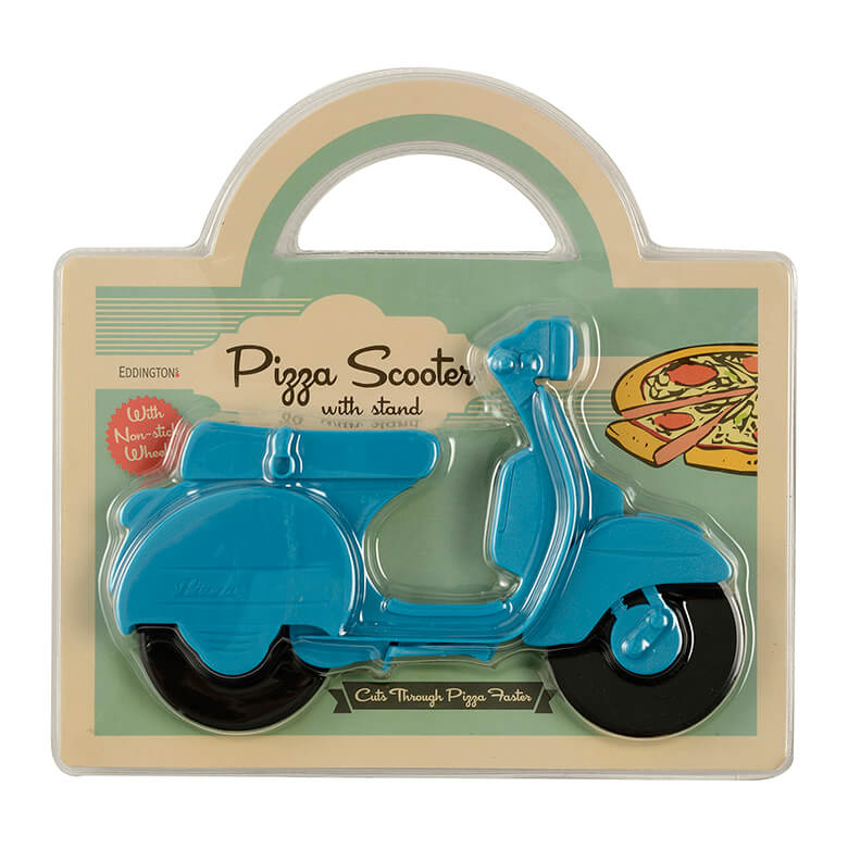 Pizza Scooter Cutter - Blue | Coopers Of Stortford