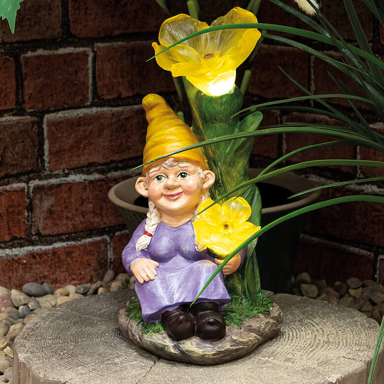 Female Garden Gnomes Garden Gnomes Outdoor | Resin Potato Flower
