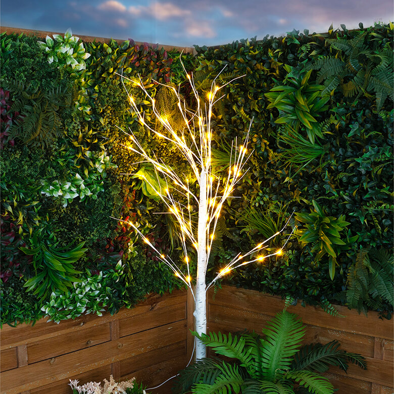 Birch tree lights store