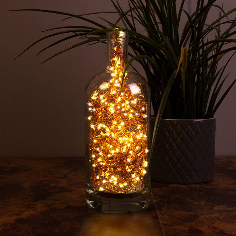 Copper Wire Battery Powered Lights Light Battery Operated LED Cool