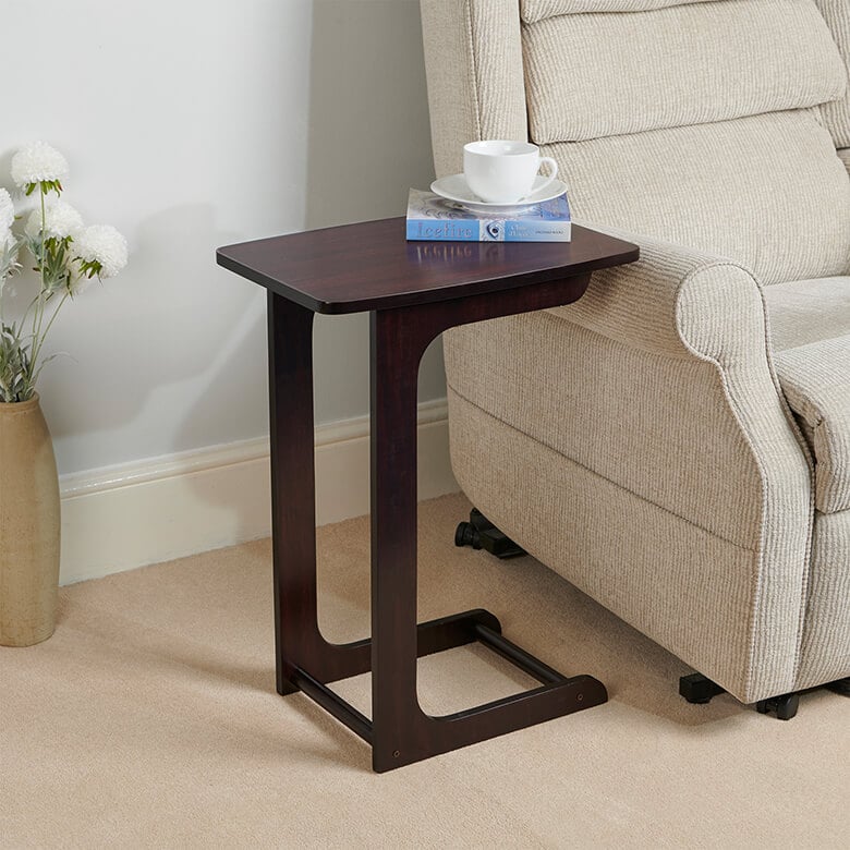 Sofa side table for laptop store