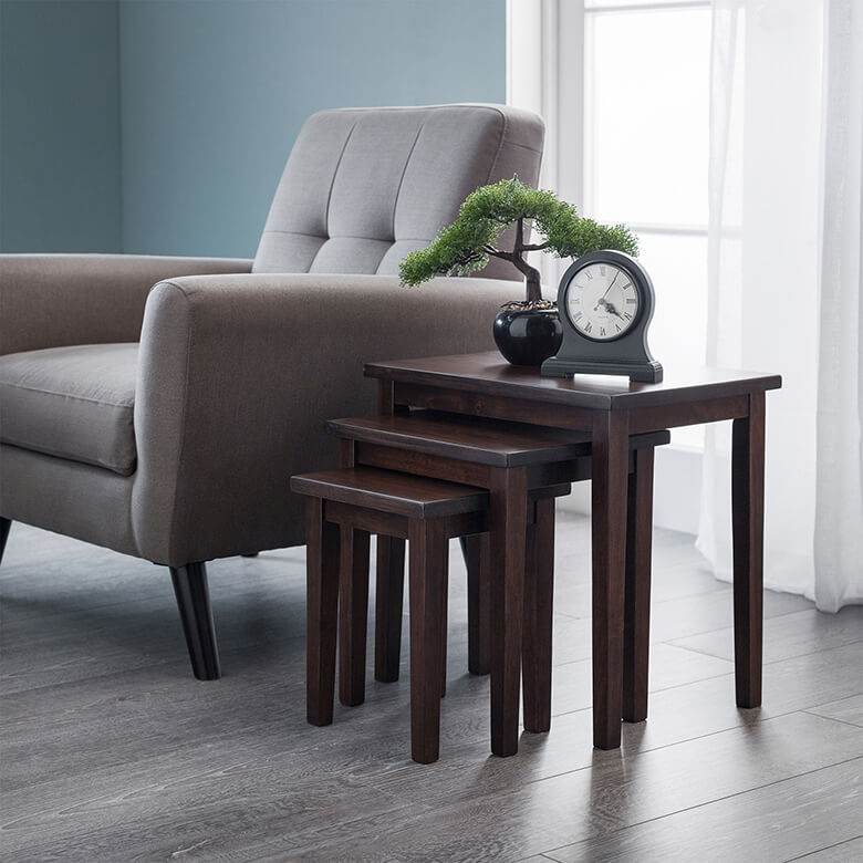 Mahogany Nesting Tables