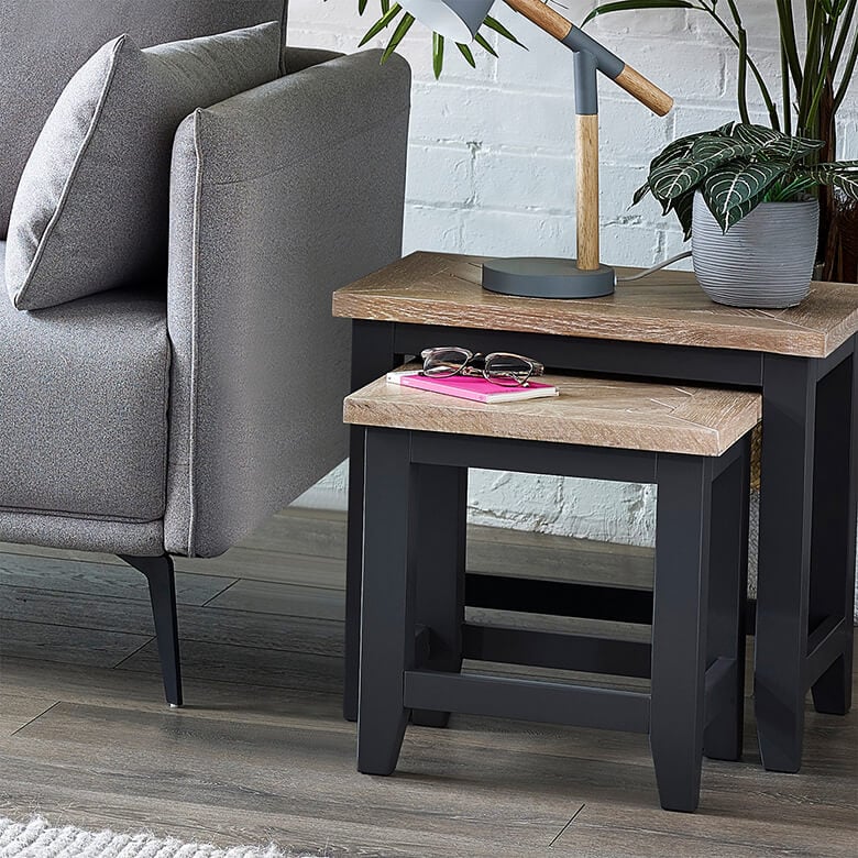 Nest of grey tables store