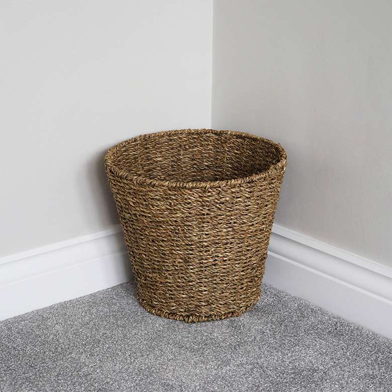 10L Seagrass Round Bin | Coopers Of Stortford