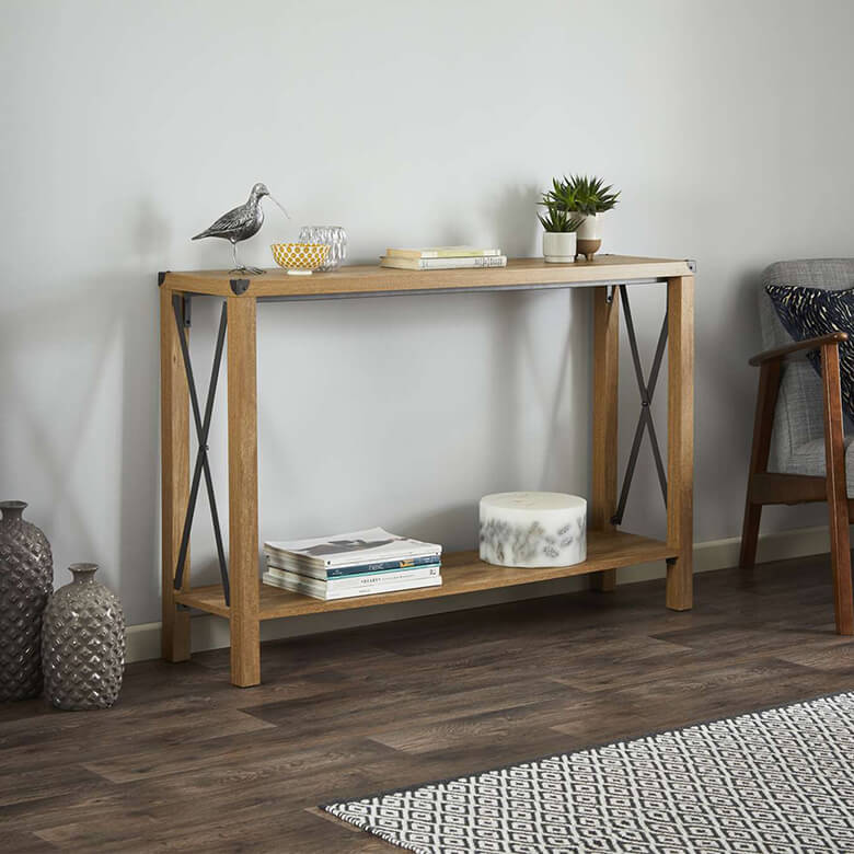 Rustica Small Console Table | Coopers Of Stortford
