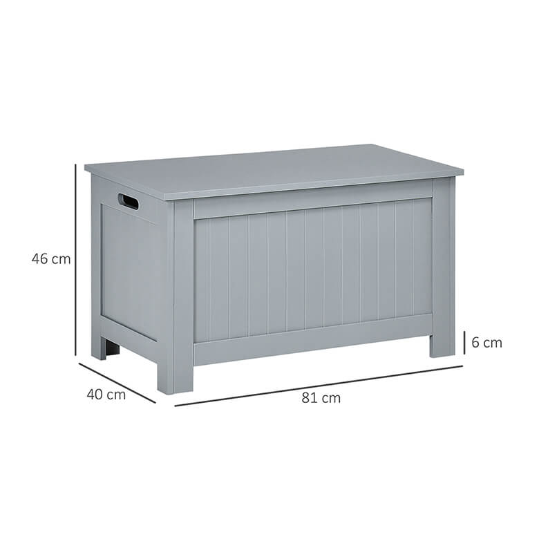 Grey toy chest store