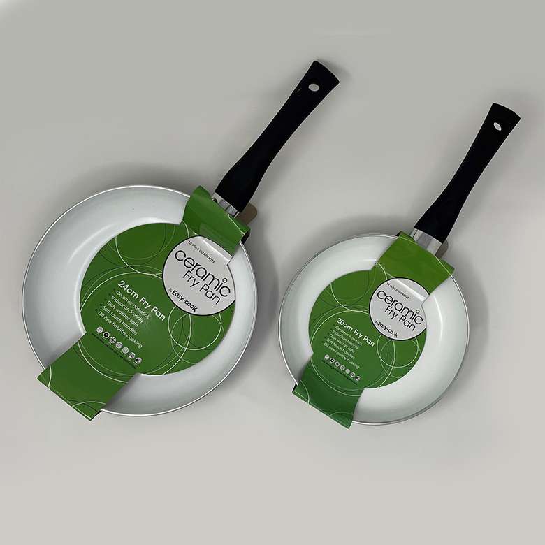 Easy-Cook Ceramic Fry Pan Set of 2 | Cookware | Coopers Of Stortford
