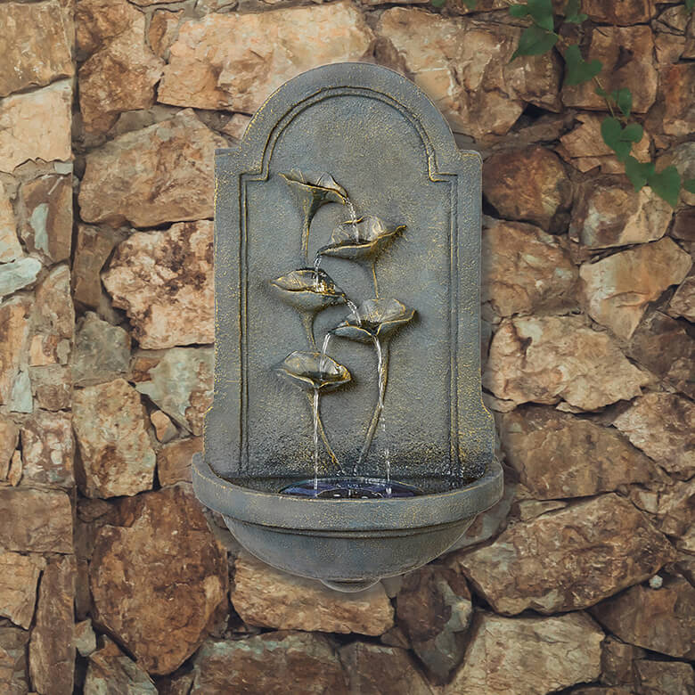 Solar Morning Glory Water Feature | Coopers Of Stortford