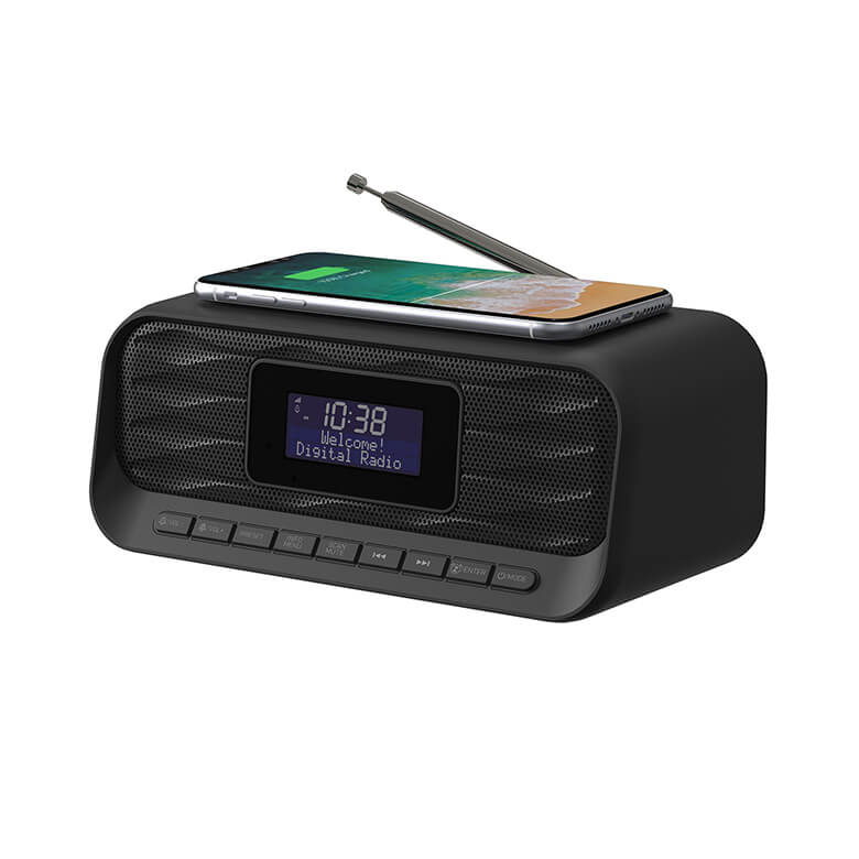 DAB/FM Clock Radio with Wireless Charging Pad & Bluetooth | Coopers Of ...