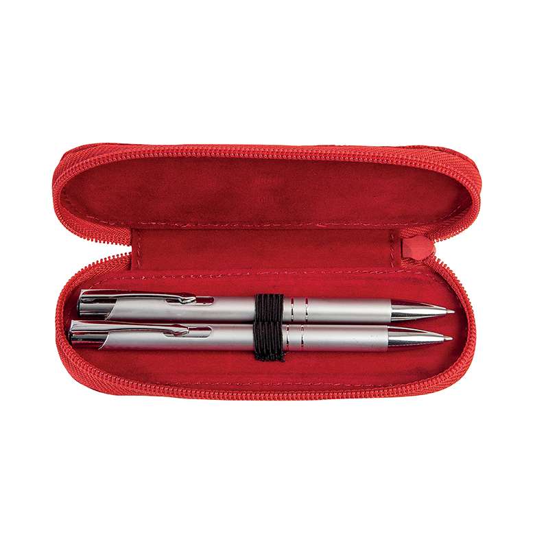 Leather Case Pen And Pencil Set | Coopers Of Stortford