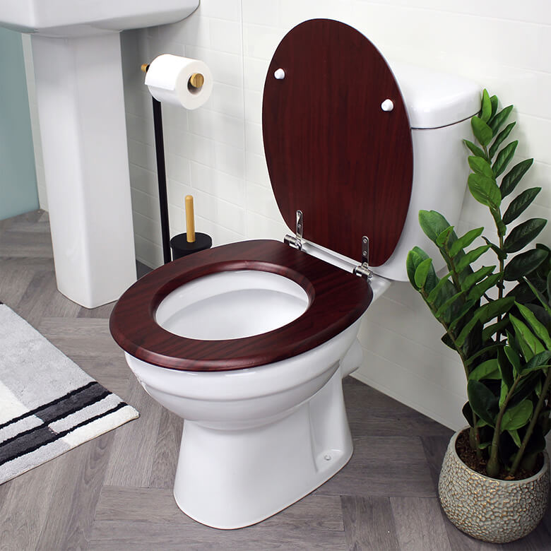 Chrome toilet seat store