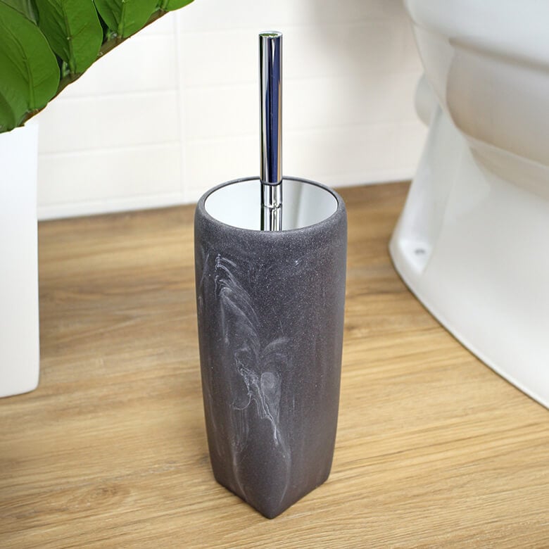 Octavia Toilet Brush Holder Grey Coopers Of Stortford