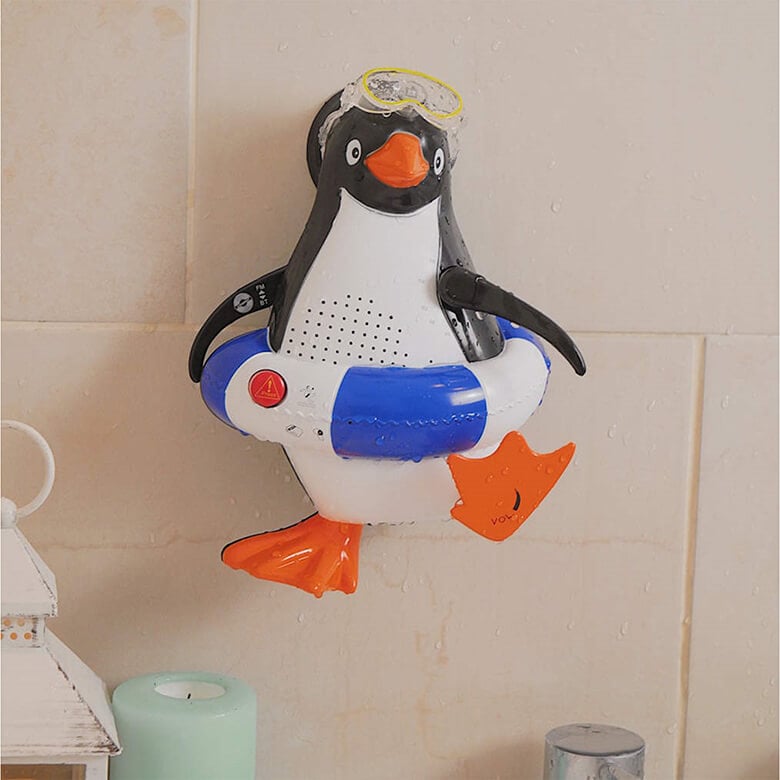 Penguin Shower FM Radio With Bluetooth | Coopers Of Stortford