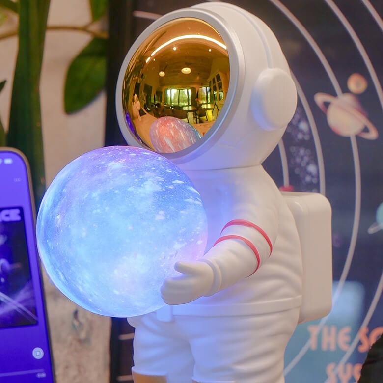 Space Sound Bluetooth Speaker Mood Light Galaxy