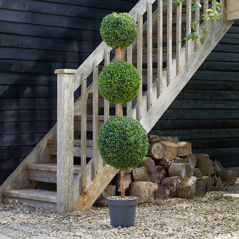 Artificial Trio Topiary Tree - 150cm | Coopers Of Stortford