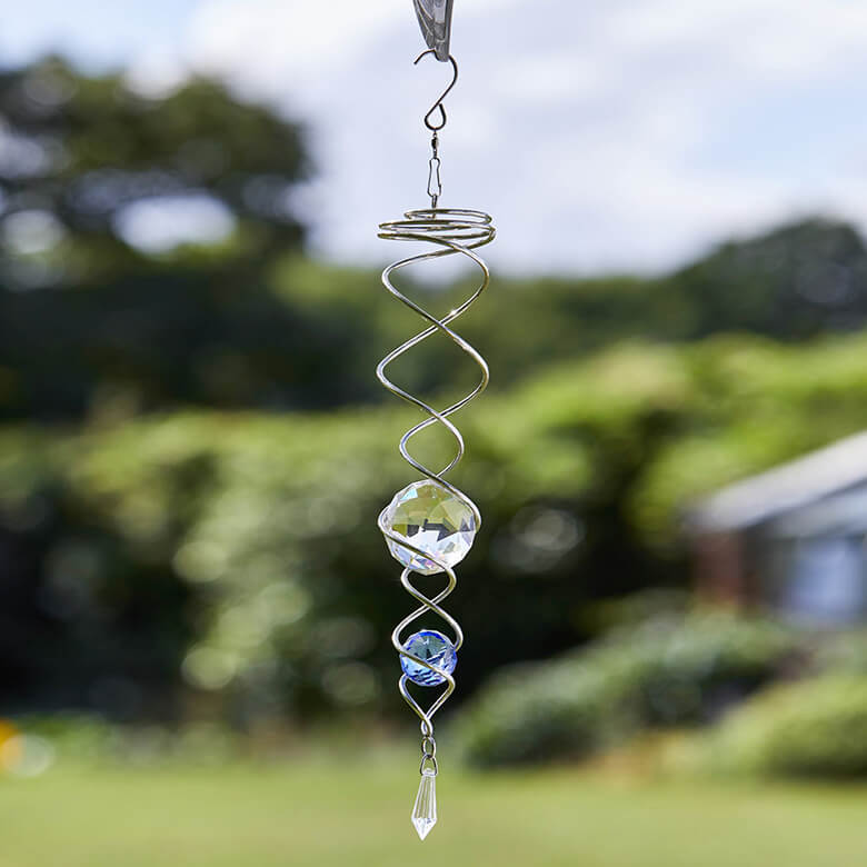 Blue Spinning Double Helix | Coopers Of Stortford