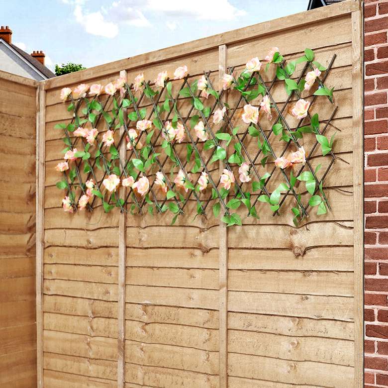 Solar Flower Trellis Red | Coopers Of Stortford
