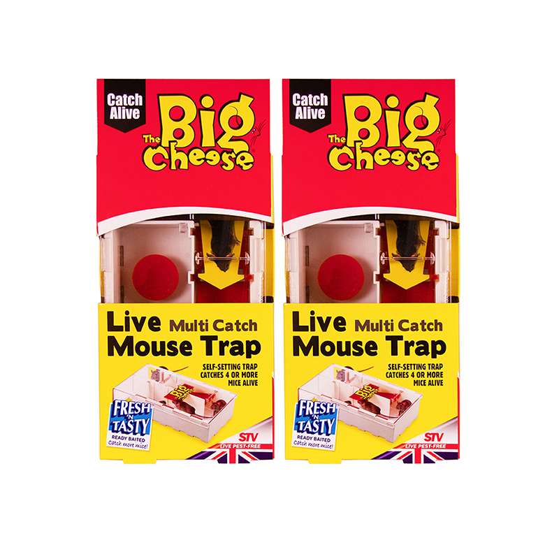 Live Multi-Catch Mouse Trap - Twin Pack | Coopers Of Stortford